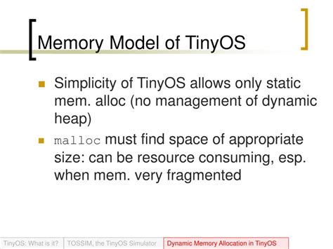 Ppt A Quick Note On Tinyos Powerpoint Presentation Free Download Id 3134818