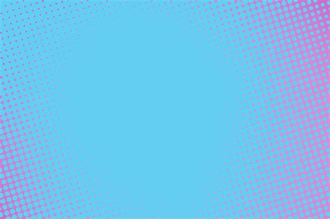 팝 아트 다채로운 만화 책 잡지 표지 폴카는 분홍색과 파란색 배경을 점 만화 재미 점선 복고풍 패턴 벡터 하프톤 그림입니다 포스터 카드 전단지용 템플릿 디자인 배경 주제에