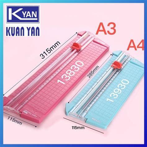 Rotary Paper Cutter A4 Size And A3 Size Shopee Malaysia