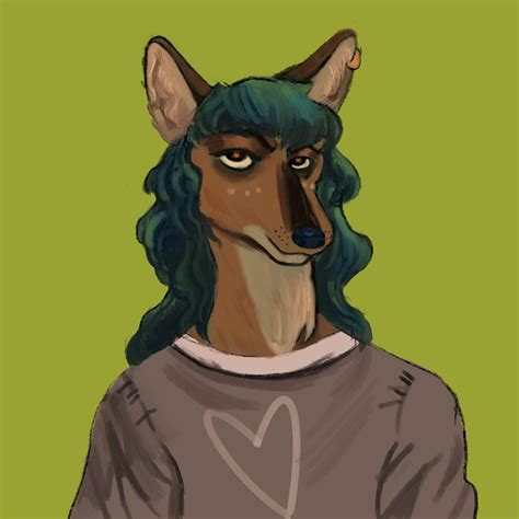 Bambi The House Plant Loving Non Binary Coyote Art By Me R Furry
