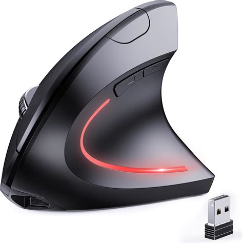 Jykeymout Bluetooth And 2 4g 2 In 1 Rechargeable Wireless Mouse Ergonomic