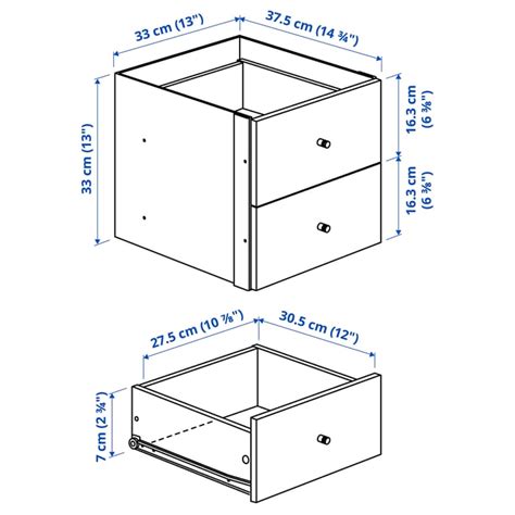 Kallax Cube Storage Unit With Underframe With 2 Doors 4 Drawers White 147x94 Cm Ikea Uk