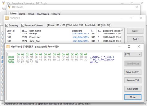 Sql Anywhere Forensics By Thegrideon Software
