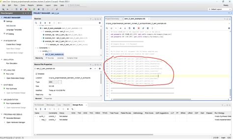 亲爱的xilinx工程师，对于sem Ip 的 Open Example Design 中的 Sem Ip的接口需要进行约束吗？