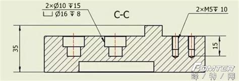 工程图标注粗糙度 inventor教程之工程图标注实例 csdn博客