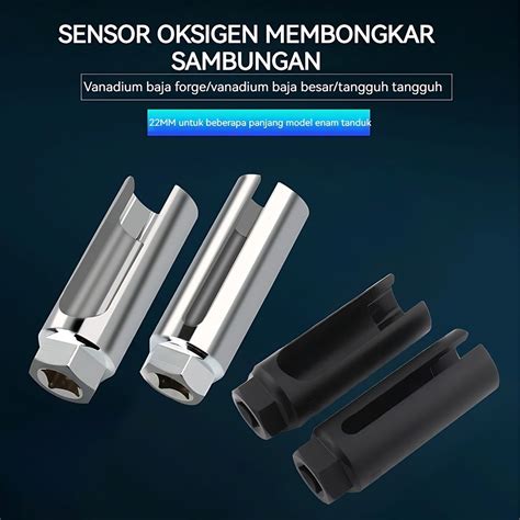 Jual 22mm Oxygen Sensor Lambda Socket Oksigen Kunci Sok O2 Alat Wrench