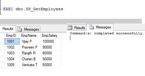 Tips To Increase Sql Server Stored Procedure Performance