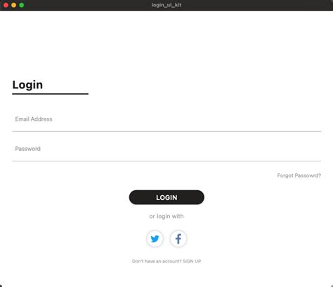 Flutter Login Ui Kit Flutter By Xamdesign Codecanyon