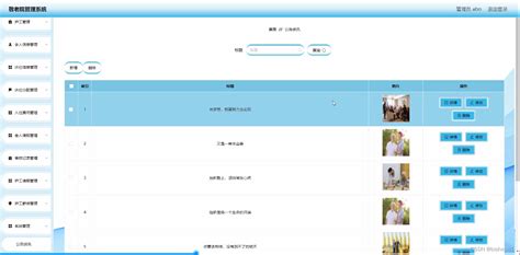 Springboot毕设项目敬老院管理系统c3v6q（javavuemybatismavenmysql） Csdn博客