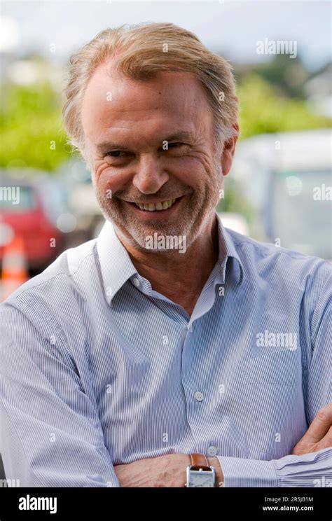 Actor Sam Neill Who Stars As The Benevolent Mr Jones In The Motion