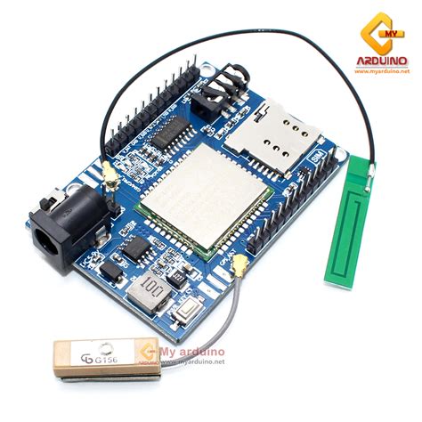 wireless module a7 gsm gprs gps 3 in 1 module shield dc 5 9v for
