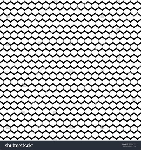 Vector Monochrome Seamless Pattern Simple Black Stock Vector Royalty Free 586097171 Shutterstock