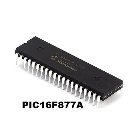 Microchip Pic16f877a Flash 8kbyte 4mhz Microcontroller