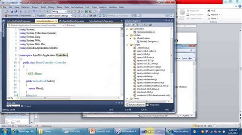Dvd Mvc Lesson 11 Asp Net 4 Mvc 4 Ajax And Jquery Ajax Youtube