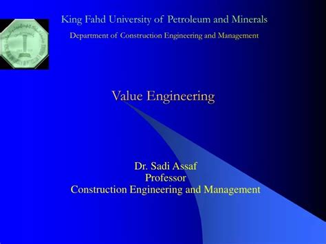 Ppt Value Engineering Powerpoint Presentation Free Download Id9469104