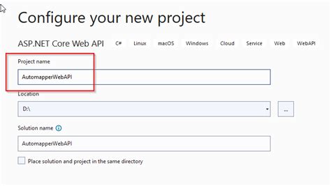 how to setup automapper in asp core