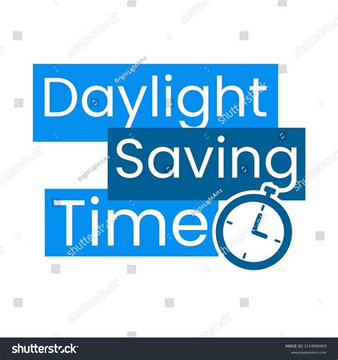 일광 절약 시간 아이콘 레이블 기호 스톡 벡터로열티 프리 2124906905 Shutterstock