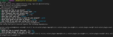 eslint and prettier