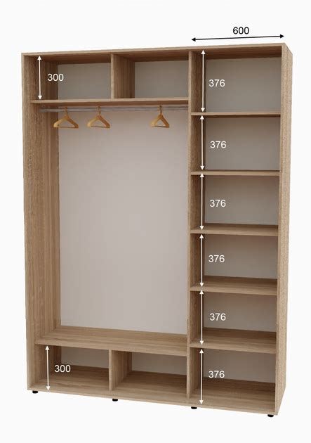 Шкаф купе двухдверный Алекса 180 60 240 см Дуб Сонома 2 двери ДСП Зеркало фото отзывы