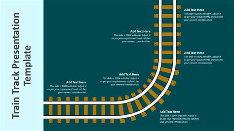Train Track Presentation Template Ppt Templates