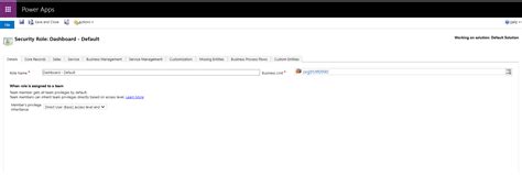 Dynamics Crm How To Display The Dashboards According To Business