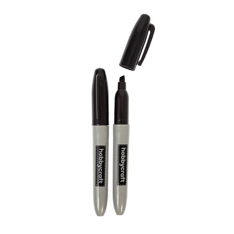 Permanent Chisel Markers 2 Pack Hobbycraft Permanent Chisel Markers 2 Pack Hobbycraft