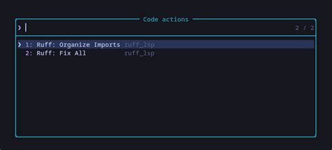 Code Action On Save Rastronvim