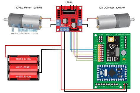 Rc Car Transmitter Circuit Diagram