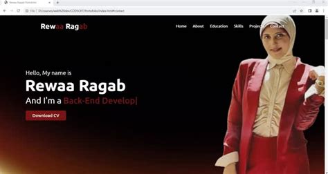 Video Rewaa Ragab On Linkedin Codsoft Internship Webdevelopment