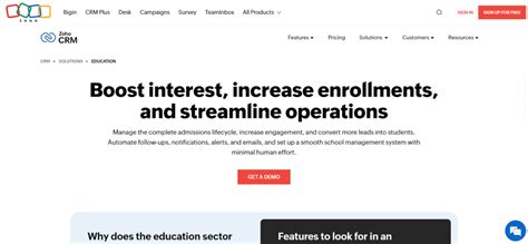 19 Best CRMs For Schools Switch On Business