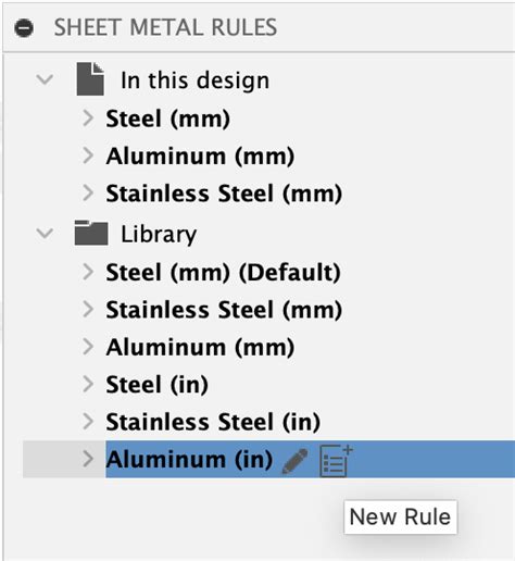 Solved Sheetmetal Material Autodesk Community