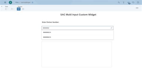 Sap Analytics Cloud Multiinput Custom Widget Sap Community