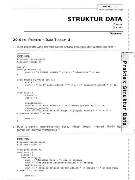 50 Contoh Soal Algoritma Bubble Sort Frankie Parsons