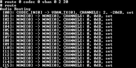sharc audio module ethernet audio example using static ip [analog