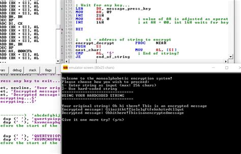 Github Adhammohamed1x86 Assembly Monoalphabetic Substitution Encryption System