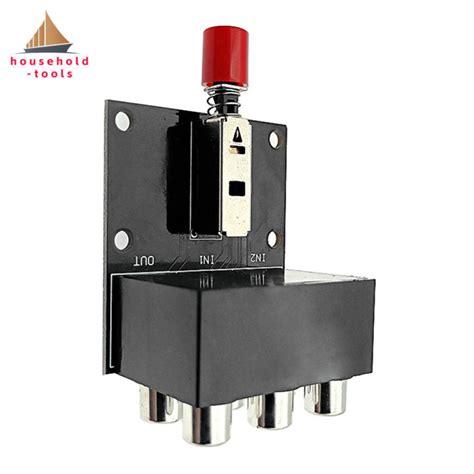 Ready Stockhousehold Tools Audio Switching Board Audio Input Signal Selector Relay Module