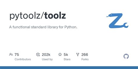Github Pytoolztoolz A Functional Standard Library For Python Github Pytoolztoolz A Functional Standard Library For Python