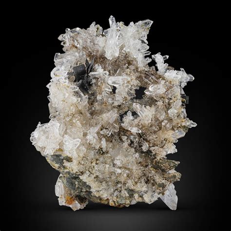 Buy Brookite Crystal On Quartz Cluster At Gandharagems Gandhara Gems