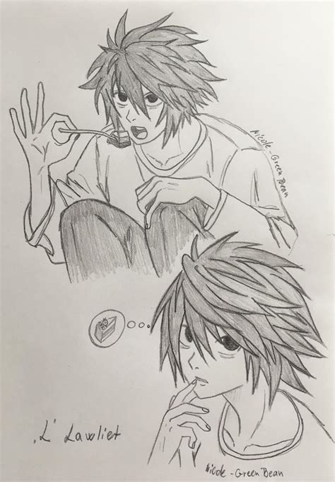 L Lawliet By Nicole Greenbean On Deviantart L Lawliet By Nicole Greenbean On Deviantart
