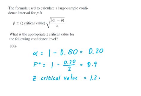 Solved How Do I Find The Z Critical Value For On The Chegg Com