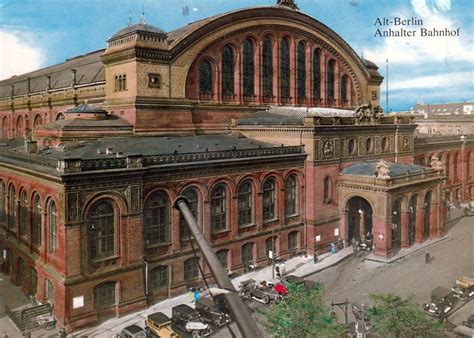 Berlin Anhalter Bahnhof Bahnsteighalle Gallery Architectura Pro
