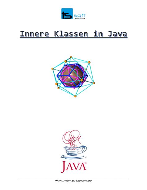 Inneren Klasse Java Tutorial By Thomas