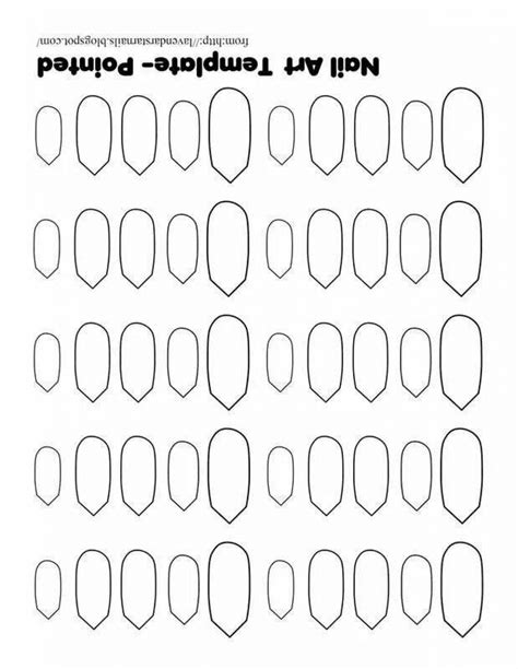 Бумажные Ногти Разукрашки - 70 фото