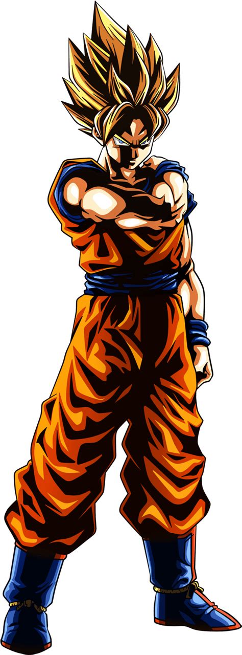 Download Super Saiyan Goku Pose Png