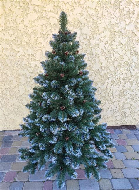 ᐉ Штучна ялинка Елітна з шишками 2 2 м Шишка 220 • Краща ціна в Києві Україні • Купити в Епіцентр