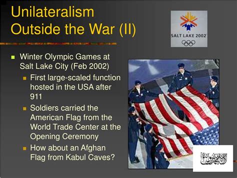 Ppt Lecture 13 American Unilateralism And The Bush Doctrines Ssssss