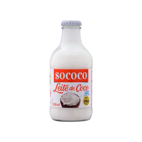 Leite De Coco Light Sococo 200ml Zaffari