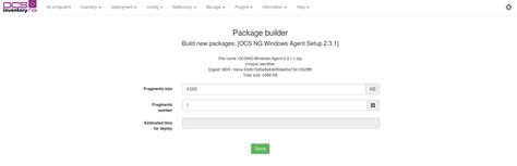 Deploying Packages Or Executing Commands On Client Hosts OCS Inventory Documentation