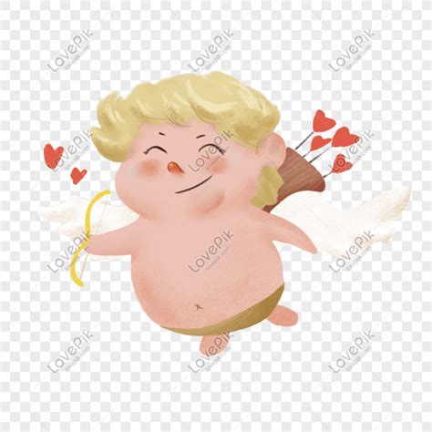 발렌타인 데이 큐피드 일러스트레이션 Png 일러스트 무료 다운로드 Lovepik