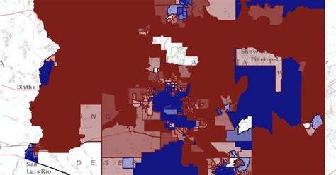 Map Arizona Election Result Details By Precinct